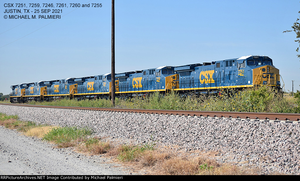 CSX AC4400CWM Units
